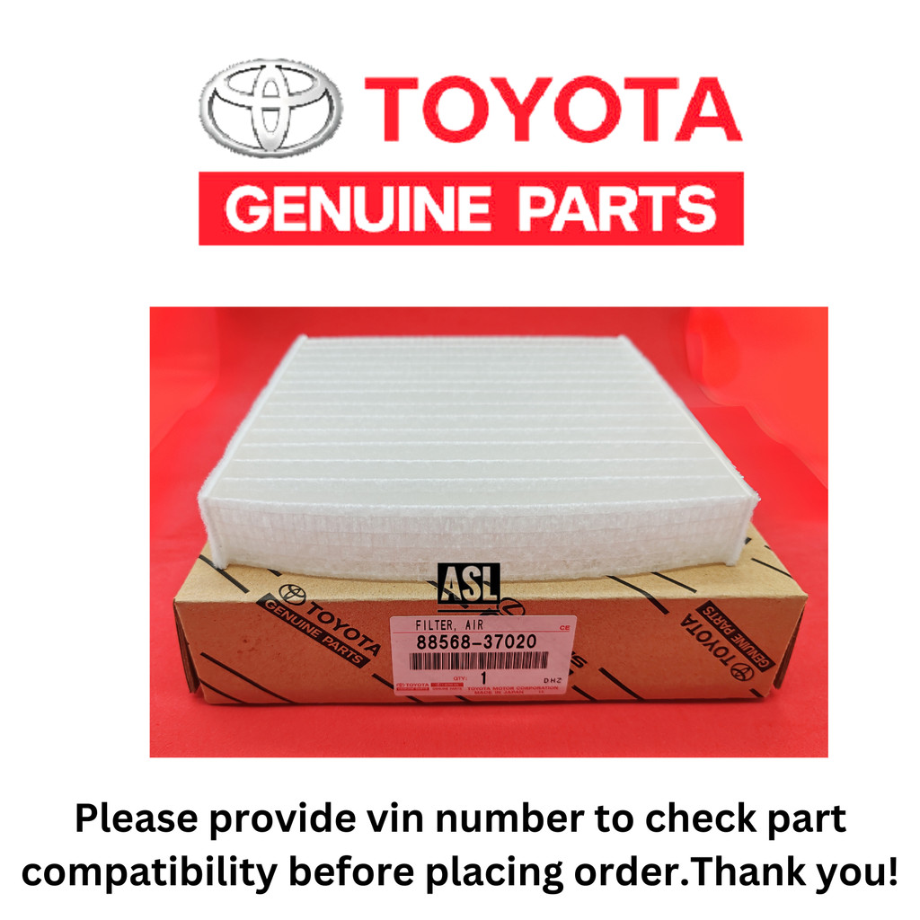 Genuine Toyota GR86 GT86 Cabin Filter BRZ 88568-37020 | Shopee Malaysia