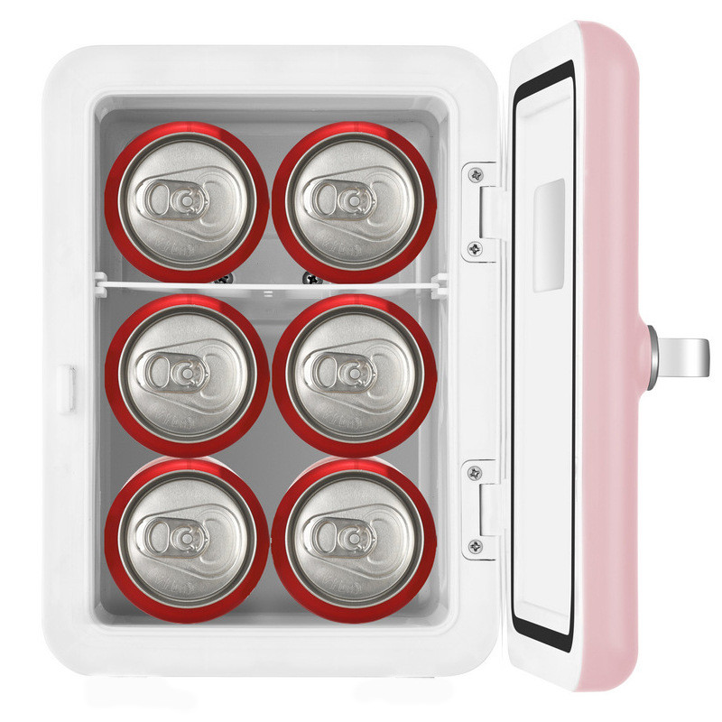 New mini refrigerator Beauty makeup refrigerator Small household car ...