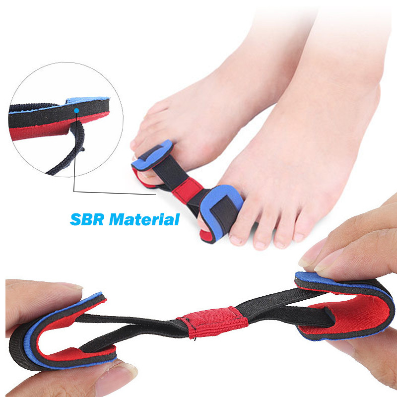 1pcs Big Toe Strap Bunion Straightener Stretchy Belt Toe Stretcher ...