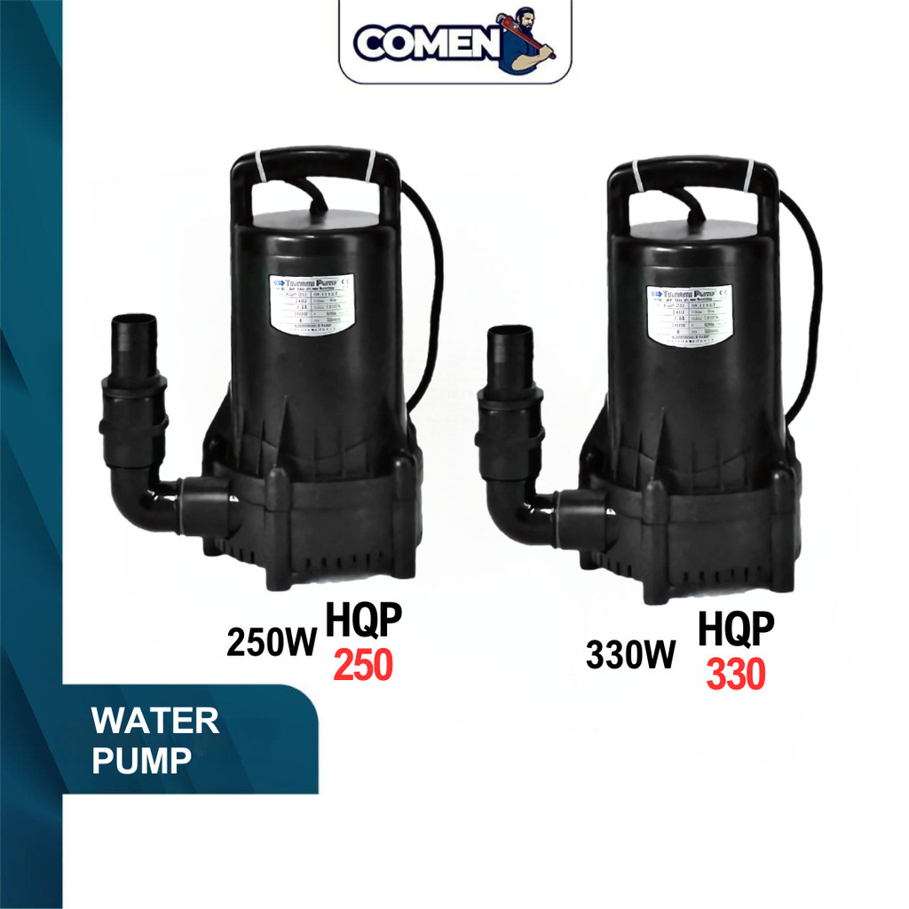 TSUNAMI PUMP HQP-330/HQP-250 330W/250W Aquarium Vertical Submersible ...