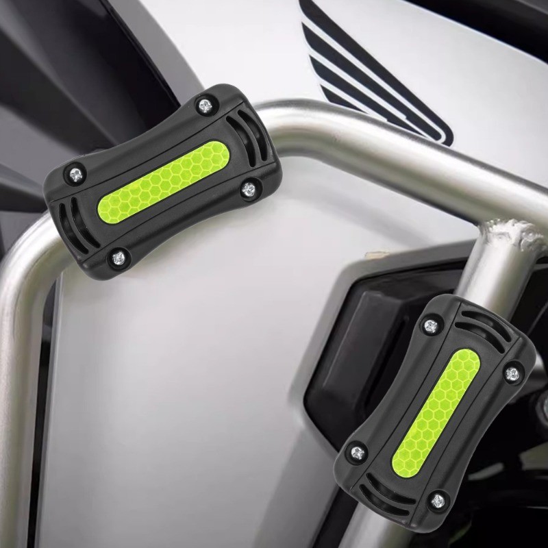 Motorcycle Bumper Anti Collision Block - Universal Crash Bar Guards ...