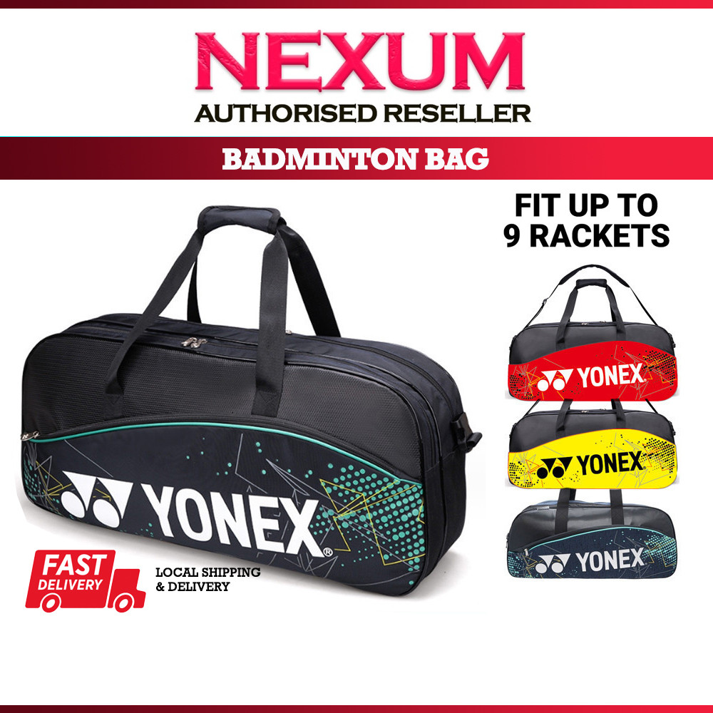 Yonex Racket bagpack Badminton Rackets bag Raket beg Raket Bag Original ...