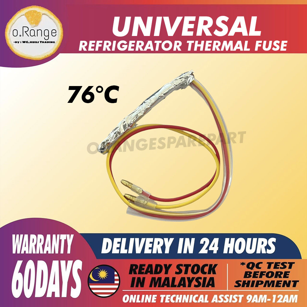 73°C / 76°C Heavy Duty Universal Refrigerator Fridge Defrost Thermal ...
