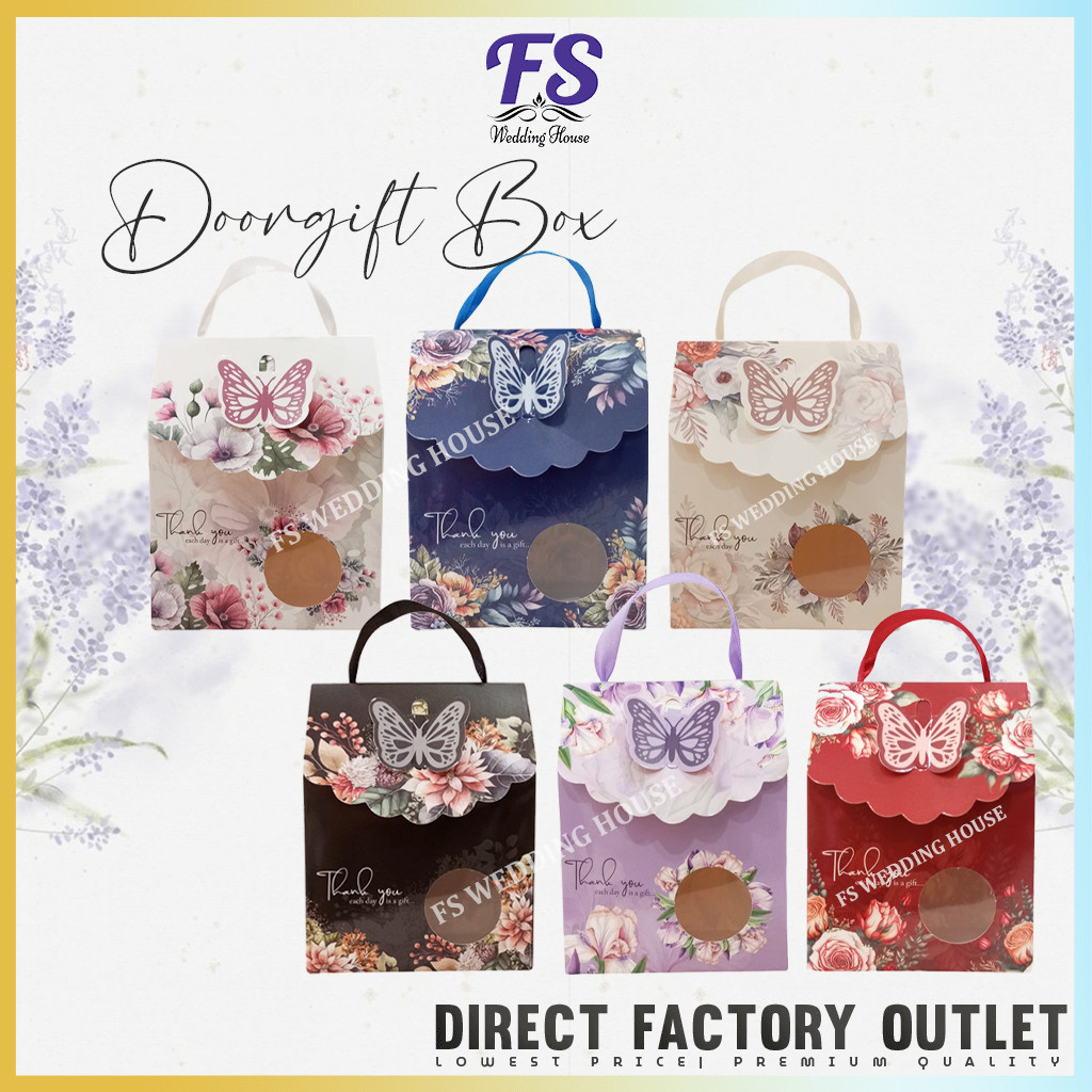 10PCS - Doorgift Box/Goodies Box/Doorgift Kahwin Murah/WEDDING GIFT ...