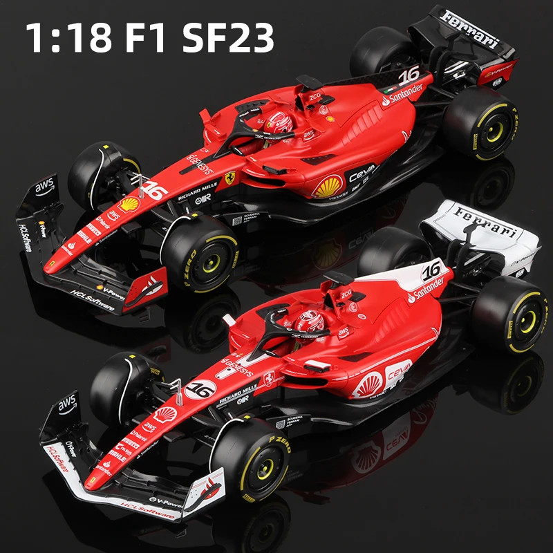 Bburago 1:18 Las Vegas GP Ferrari SF23 F1 Car Model 2023 Formula Racing ...