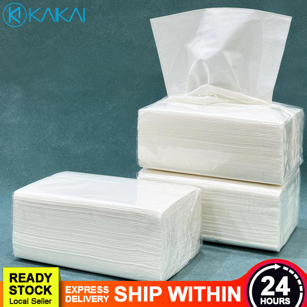 🔥 FLUFFY GUARD 🔥 3 Layers Wood Pulp Soft Thickened Facial Tissue 70 ...
