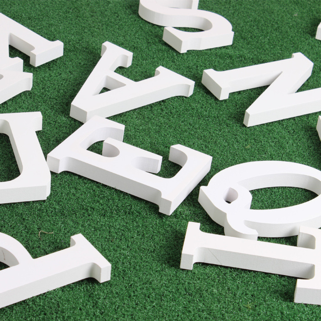 BC ABC Birthday Decoration Set Kayu Alphabet Letter Hiasan Dinding ...