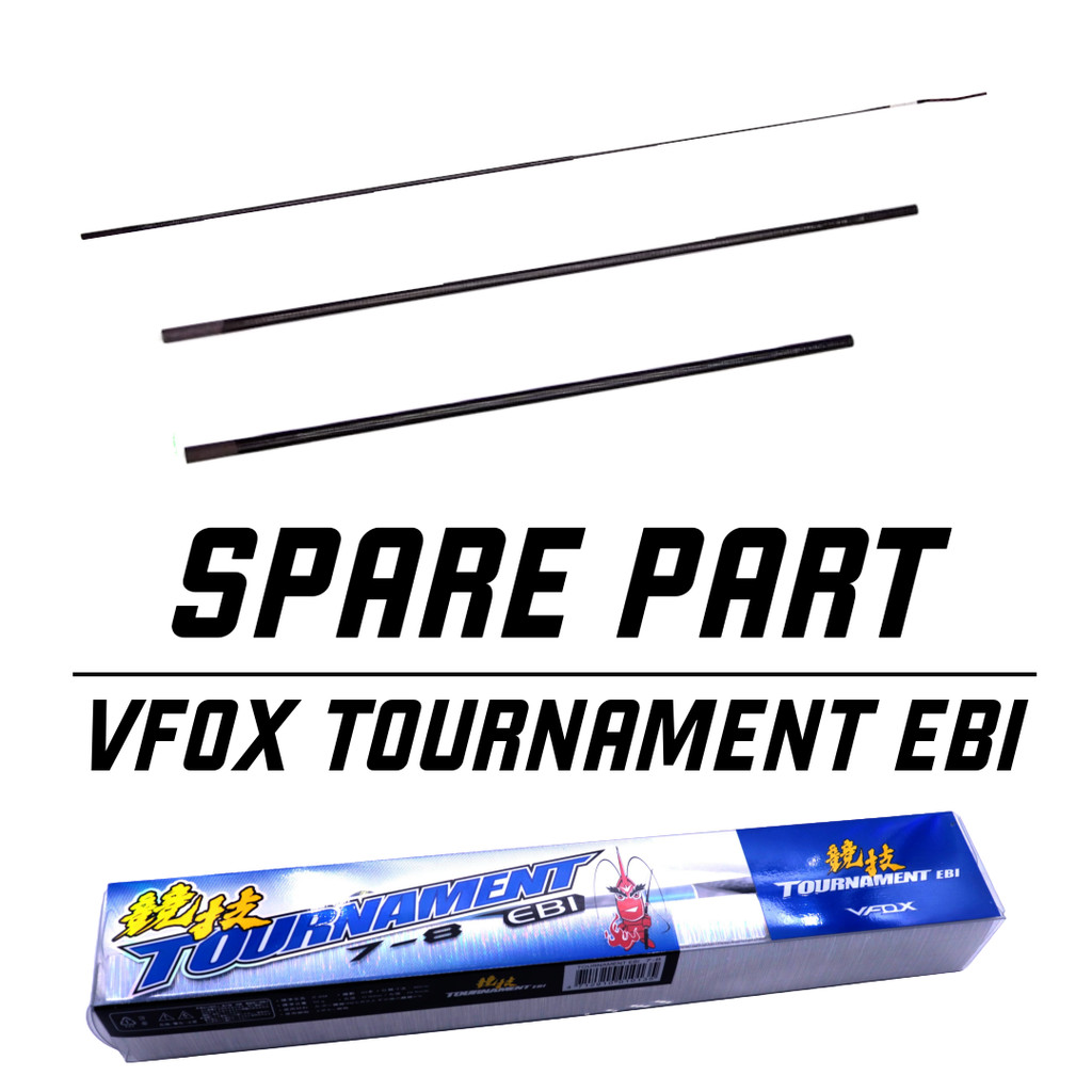 SPARE PART VFOX PRAWN ROD TOURNAMENT EBI PRAWN ROD SPARE PART MANCING ...