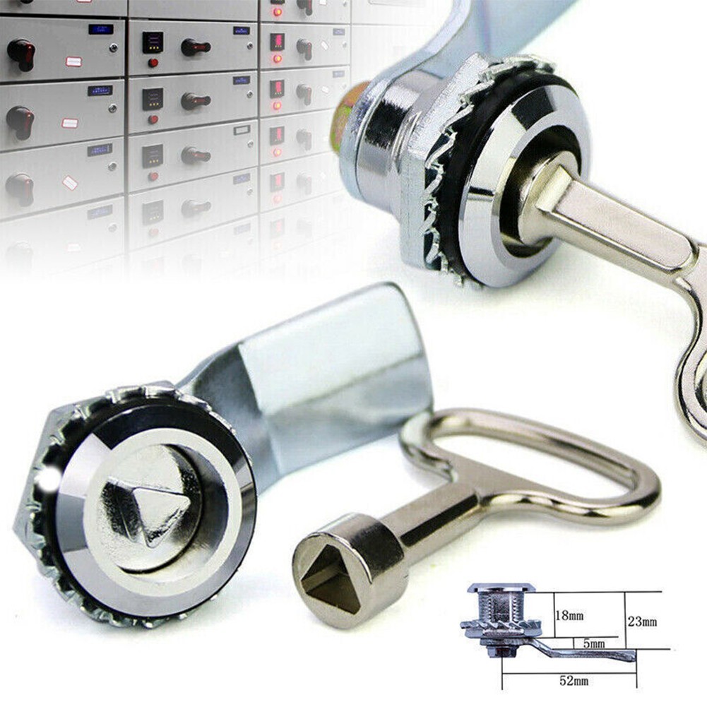 [Brand new] Iron Gas Electric Meter Cam Lock And Key Kit for Door ...