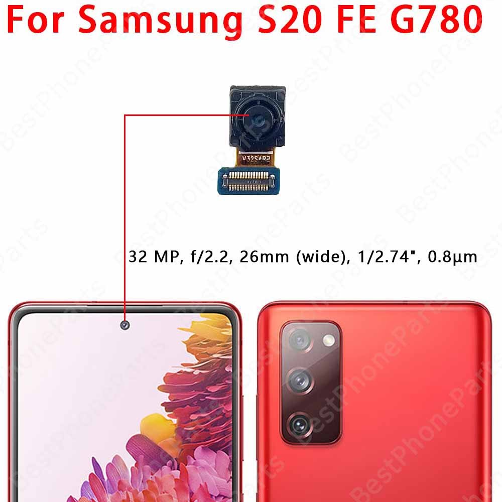 Original Selfie Camera For Samsung Galaxy S20+ S21+ S20 S21 FE Ultra 5G ...