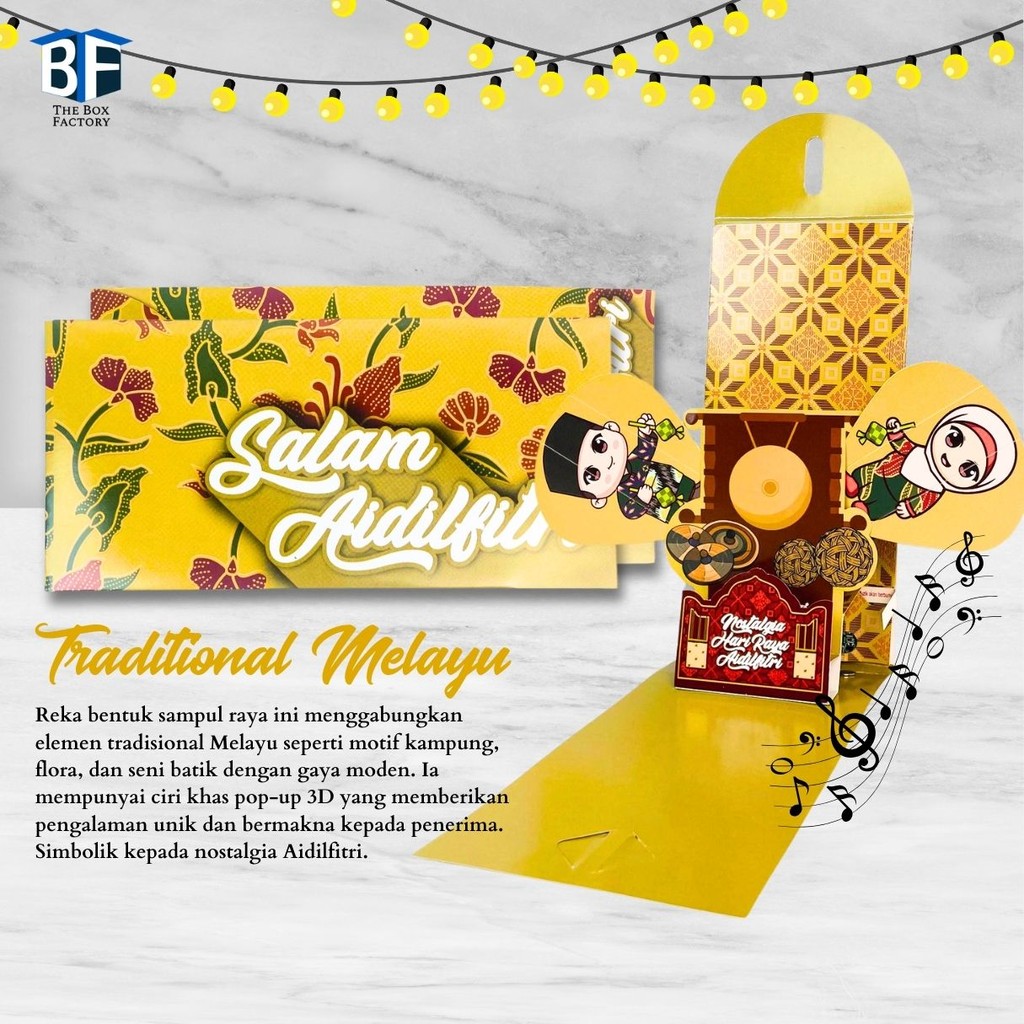 TBF 2025 Sampul Raya 3D Pop-Up Berlagu Kreatif Duit Raya Ramadan ...
