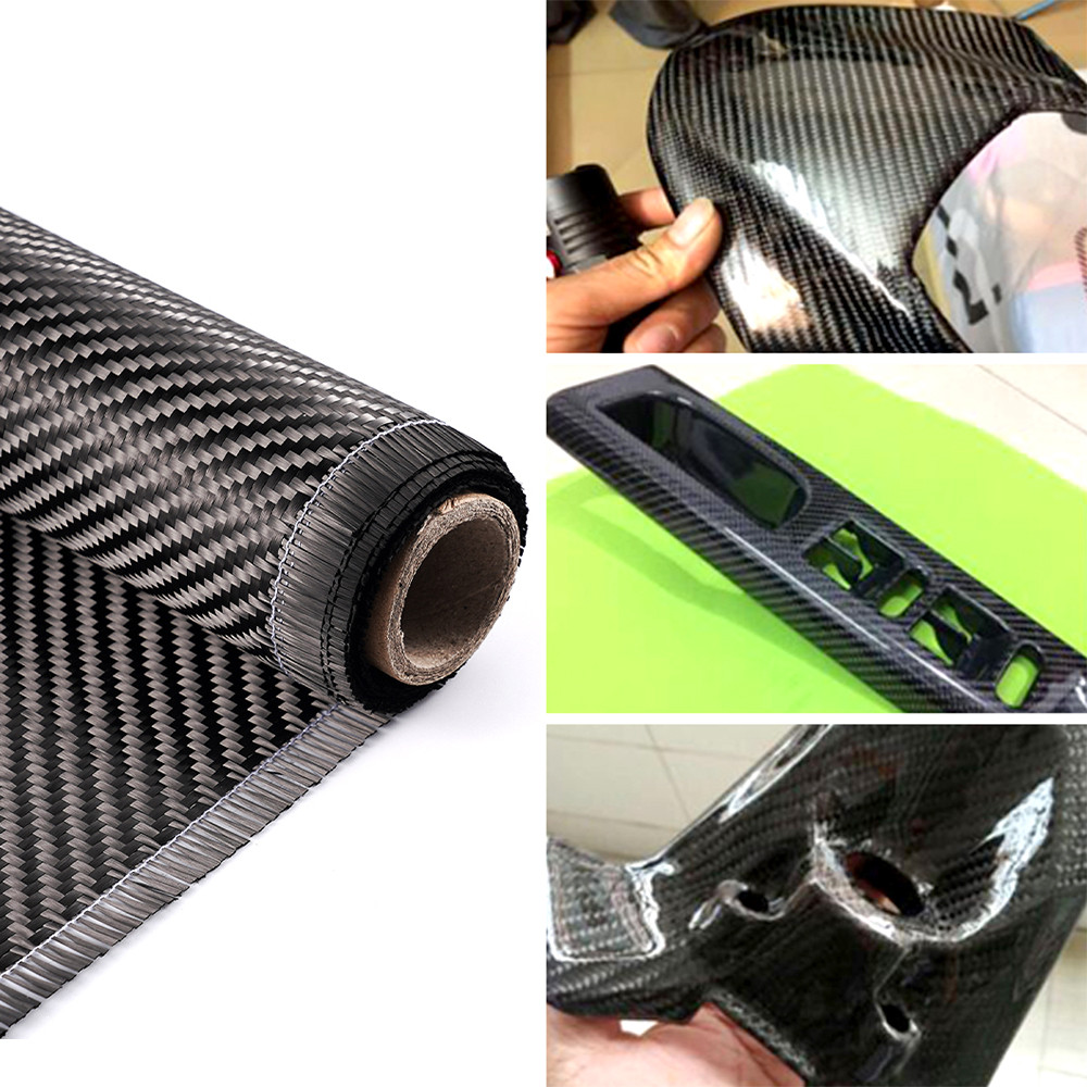 60/150/300 cm Carbon fiber fabric for automotive sports equipment 3K ...