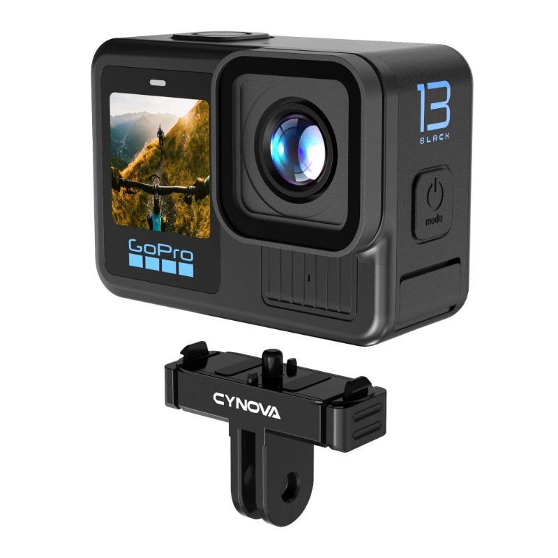 CYNOVA For GoPro Hero 13 Magnetic Quick Release Mount Aluminum Mag ...