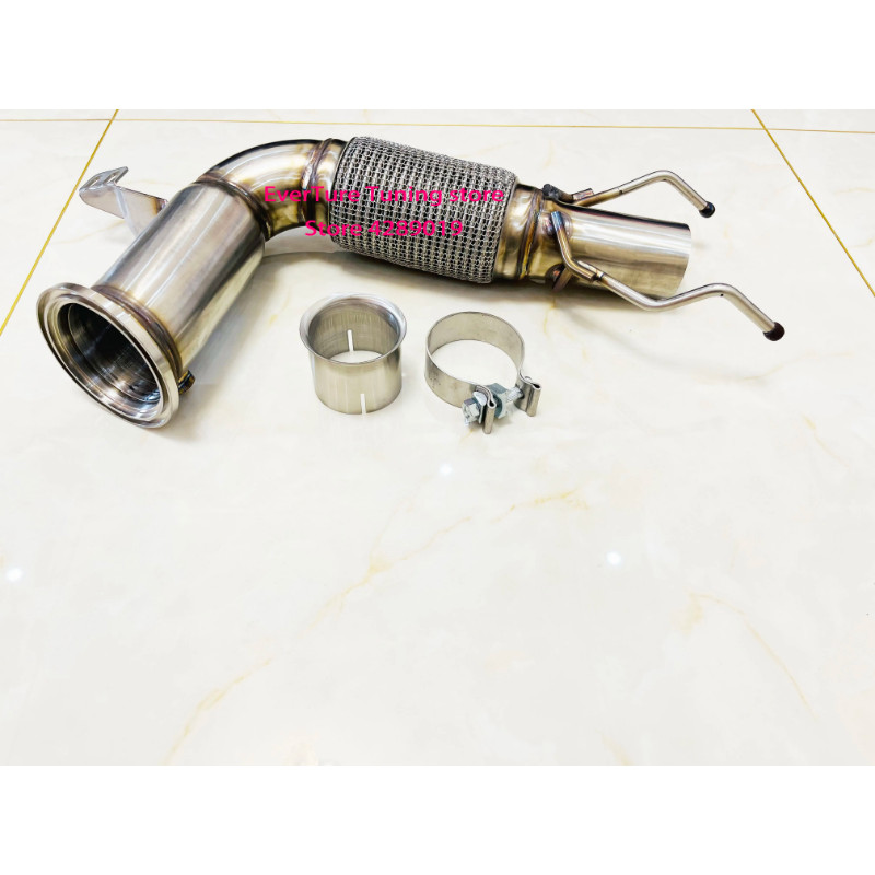 Downpipe for MINI COOPER S MK3 F54 F55 F56 F57 JCW 2.0T 1.5t turbo pipe 2014-2018 Decat Downpipe ...
