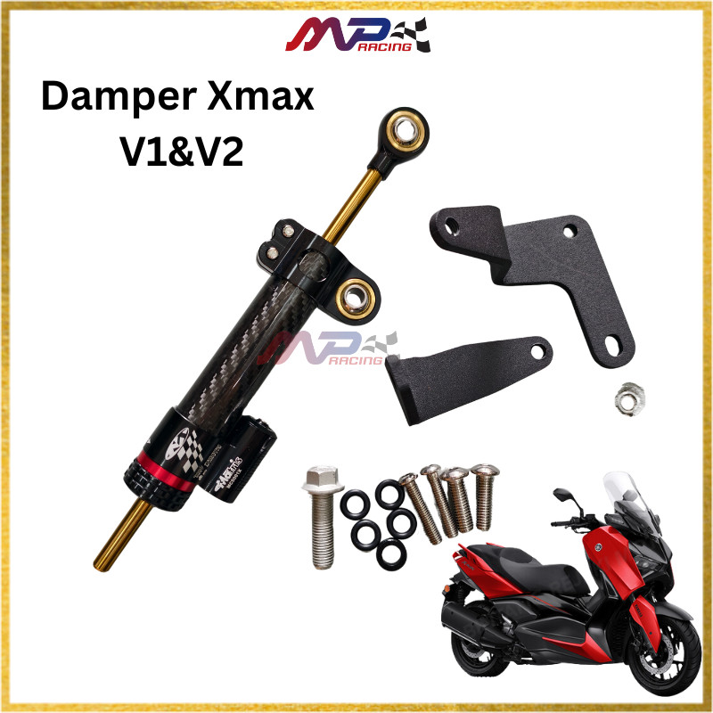 Yamaha XMAX V3,V2,V1 Damper Handle Dan Damper Bracket, Martis Damper ...