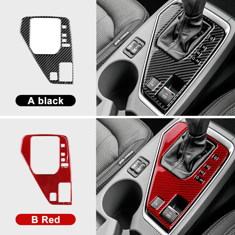 Real Soft Carbon Fiber RHD LHD Sticker For Subaru Crosstrek 2024 For ...