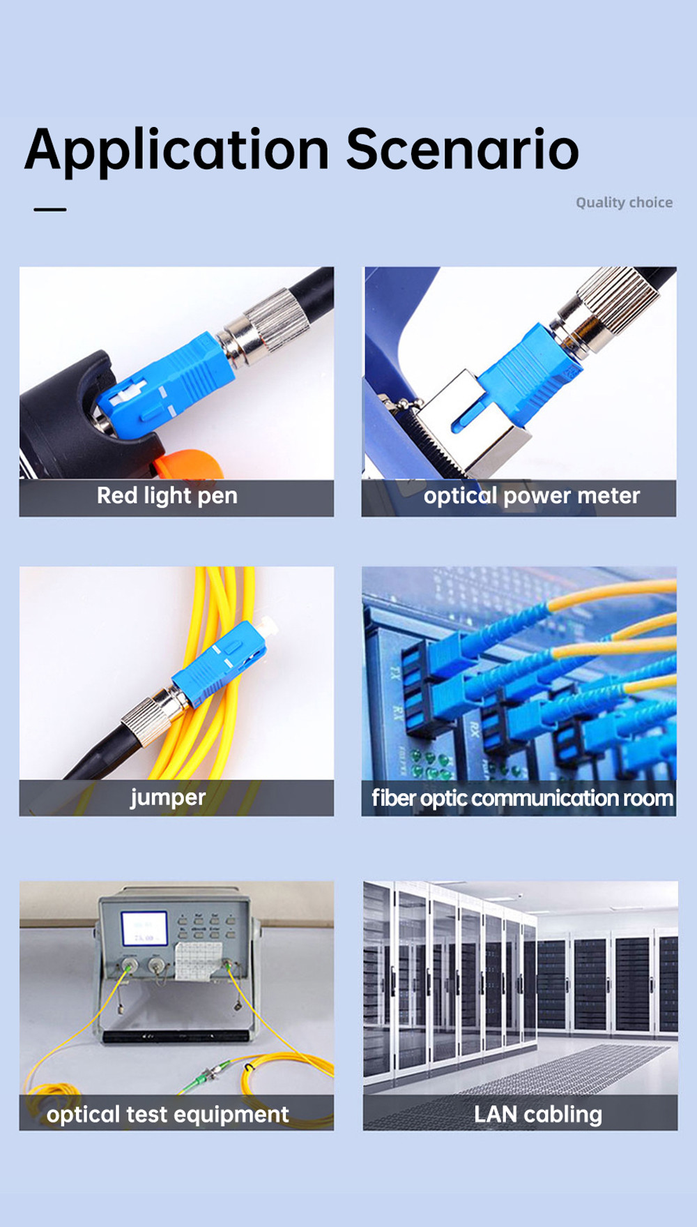 ZOERAX SC Male to FC Female UPC Simplex Fiber Optic Adapter for FTTP Optic Patch Cord Pigtail ...