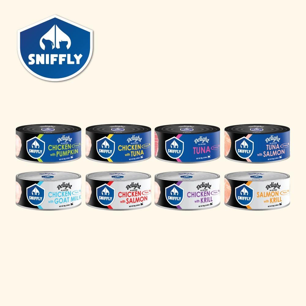 Sniffly Delight Cat Canned Food 80g | Shopee Malaysia