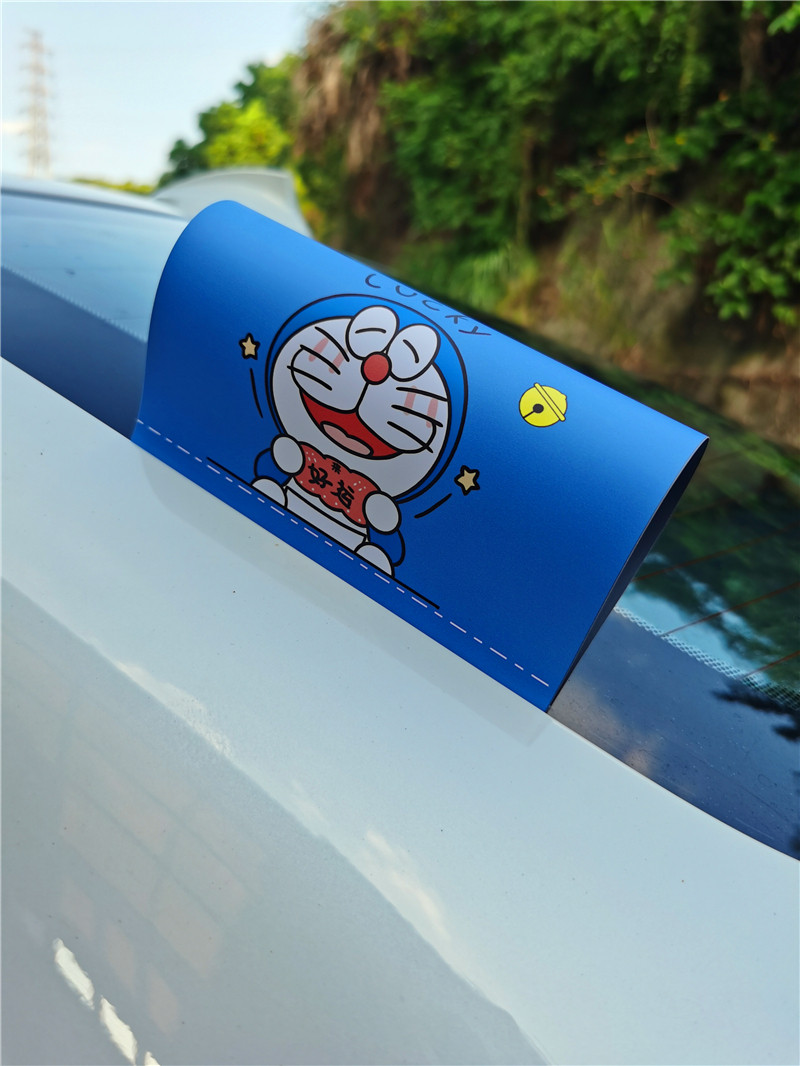 HOT NEW 3D Doraemon Car Sticker Car Washing Label Sticker Car Sticker ...