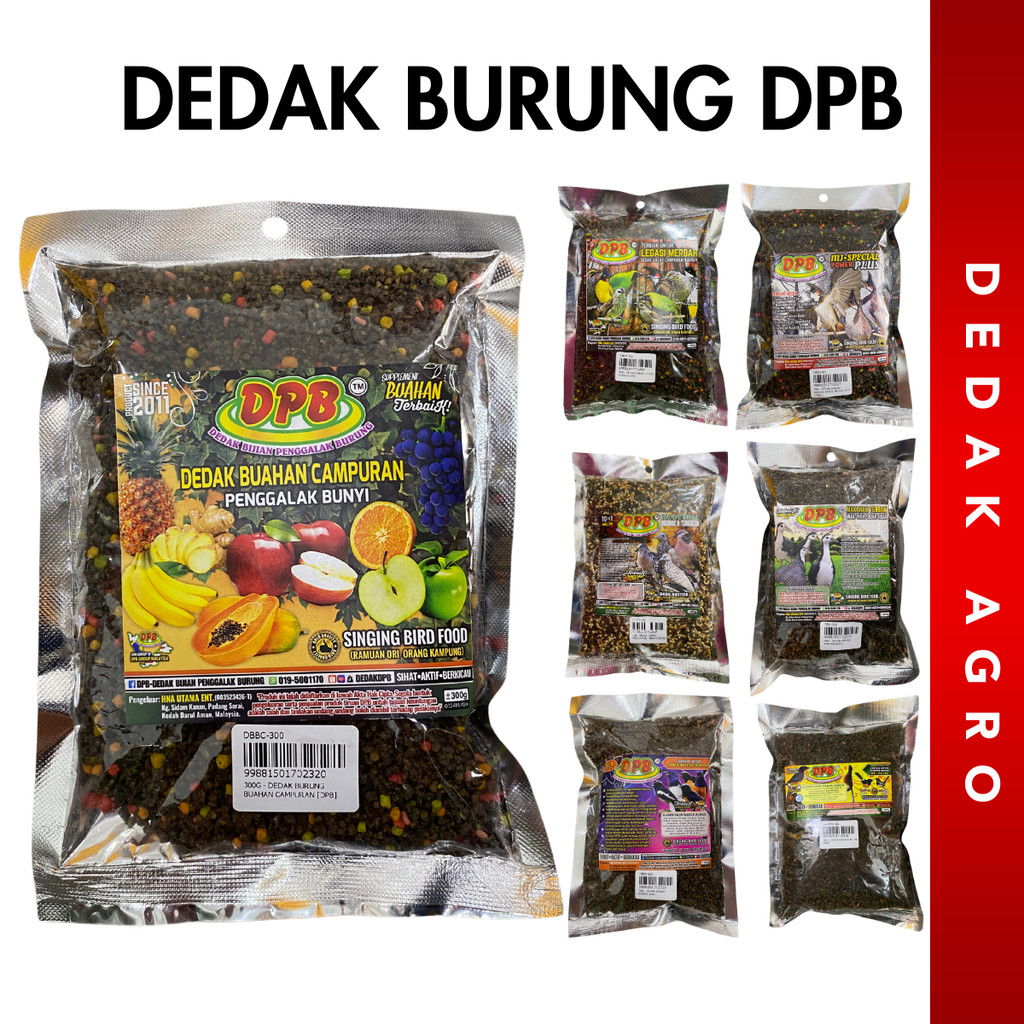 [300G] DEDAK BURUNG DPB | MAKANAN BURUNG | BORNEO | WAK-WAK | MURAI ...