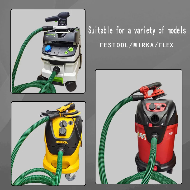 5m Electric Sandpaper Machine Vacuum Tube Pneumatic Disc Sander Fitting ...