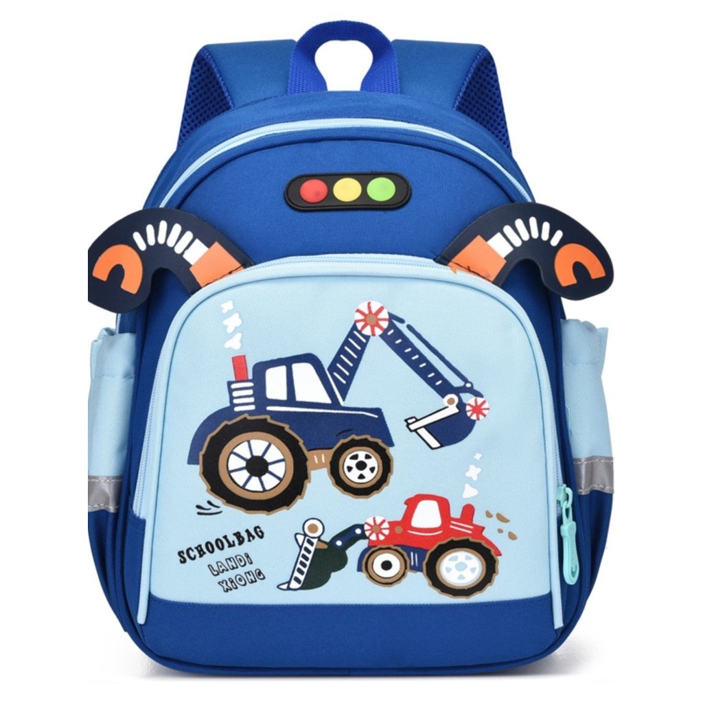 Kindergarten School Bag Boy Car Small And Medium Class Baby Backpack 3 ...