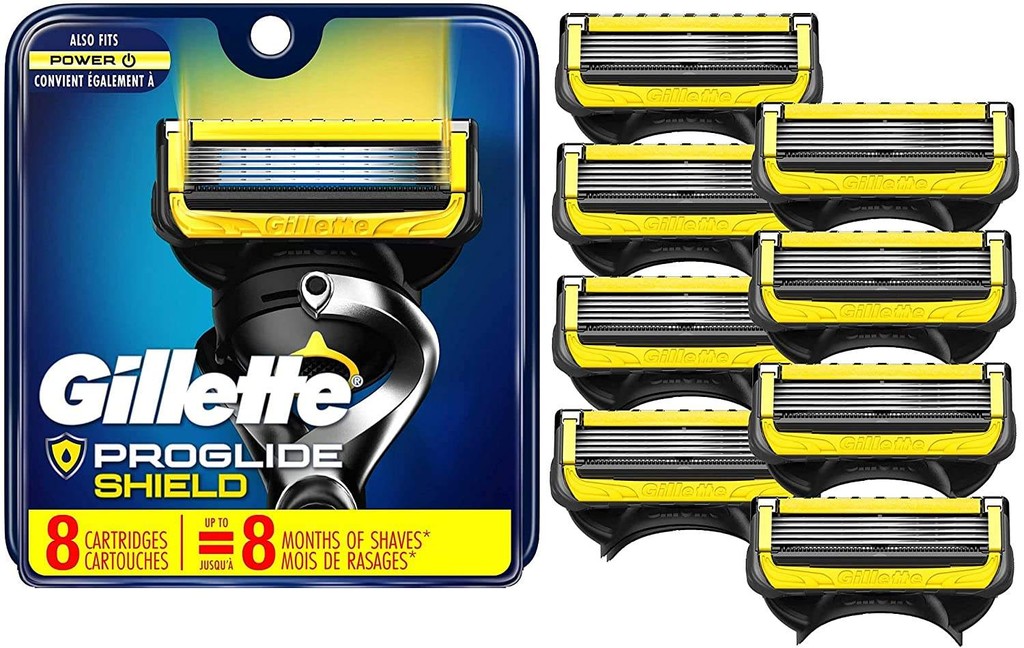 Gillette Razor Men's Five-layer Razor Care Double Smooth Razor | Shopee ...