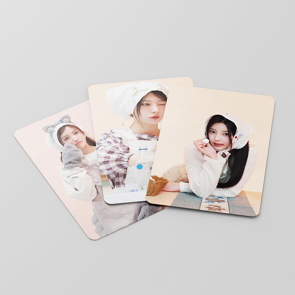 LINXX 55pcs ILLIT Kpop Lomo Cards Set BOMB Themed HD Photo Cards Fan ...