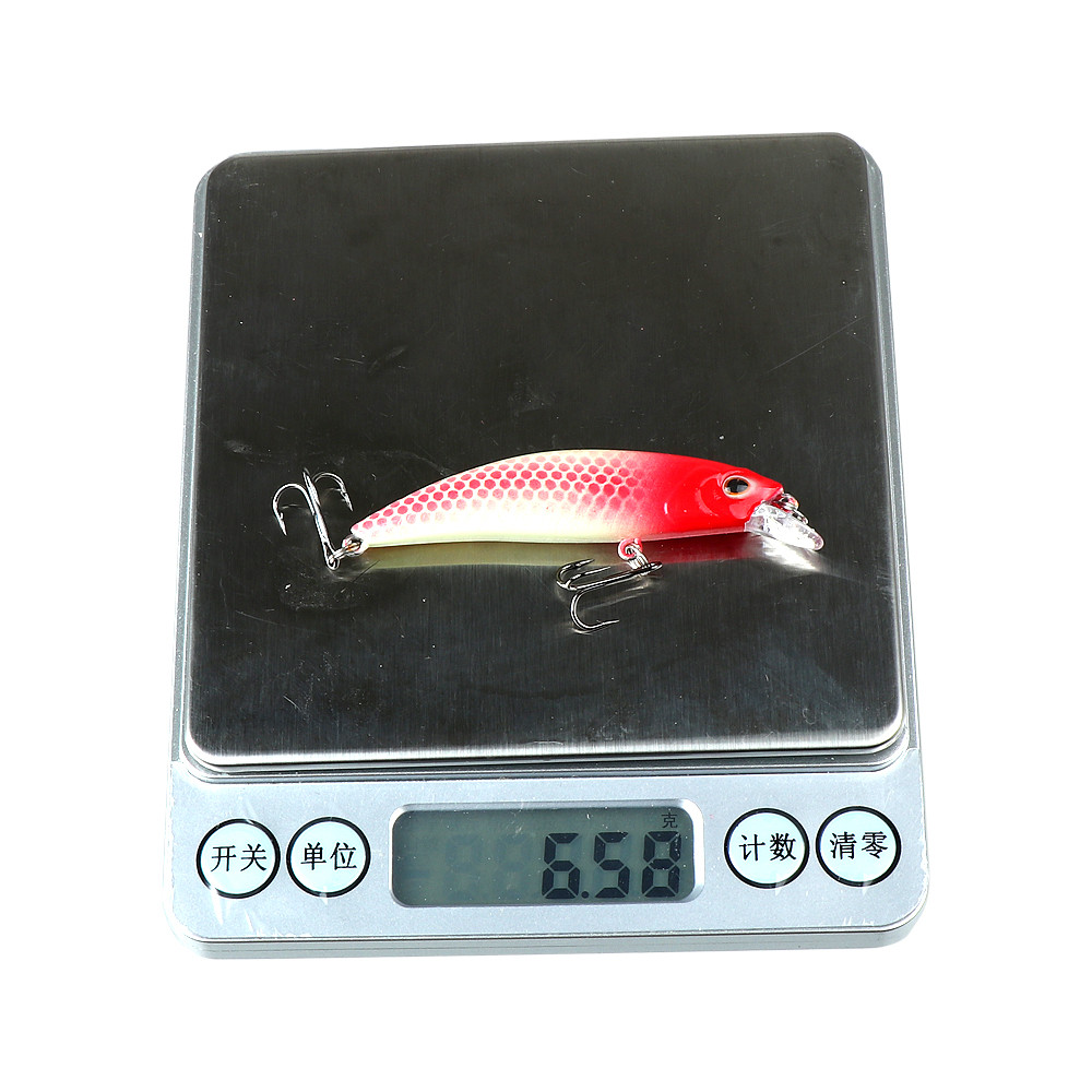Luminous Fishing Lure 5g/6.5g/8g Sinking Minnow Fishing Lure Fishing Gear Ghost Shrimp Water ...