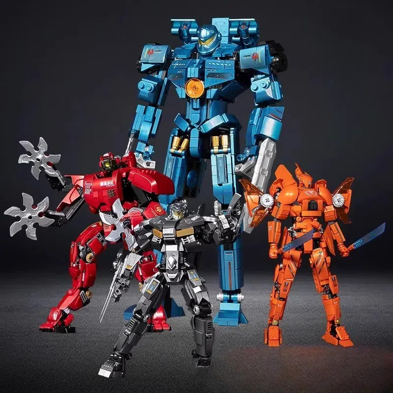 K Box Pacific Rim Building Blocks Mecha Model Assembling Toys Storm Red ...