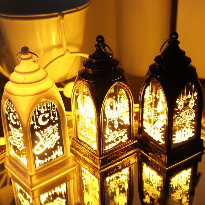 Personalized Retro Plastic Black Ramadan Handheld Night Light- Creative ...