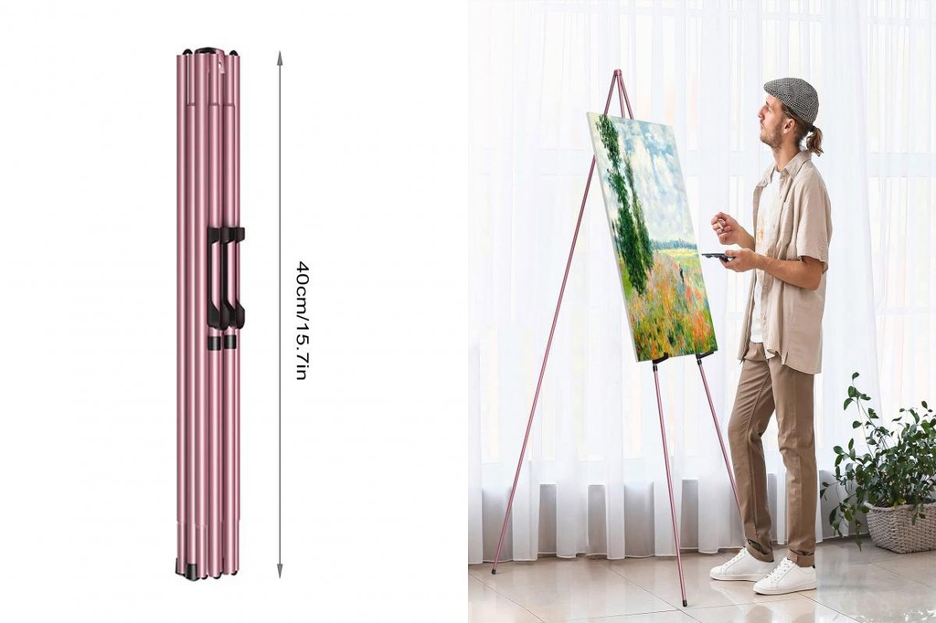 Party Poster Display Stand Wedding Poster Holder Portable Metal Tripod ...