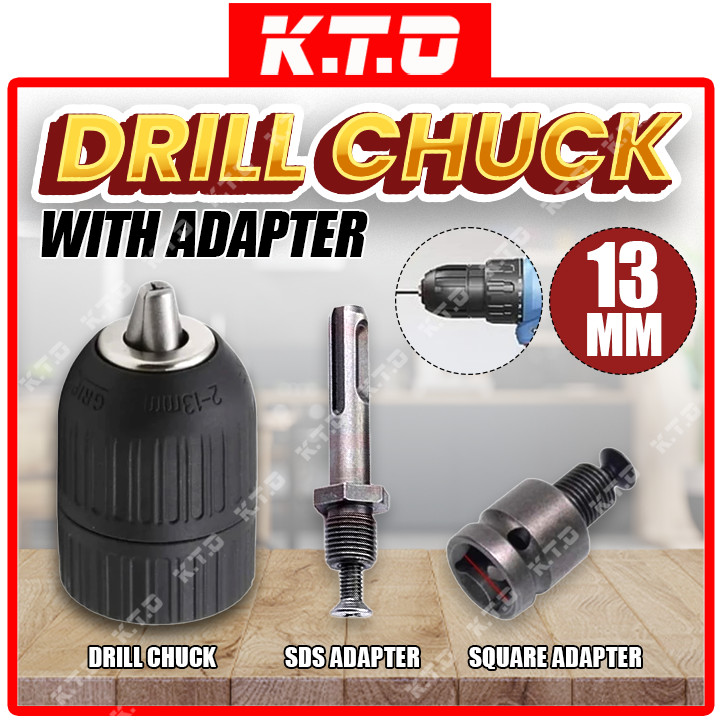 13mm Keyless Drill Chuck SDS Plus Chuck SDS Plus Adapter / Converter ...