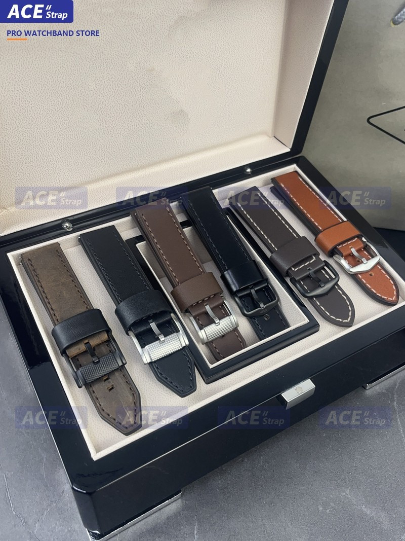 FOSSIL 22mm 24mm Leather Watch Strap Apply to FS4656 FS4682 FS5586 ...