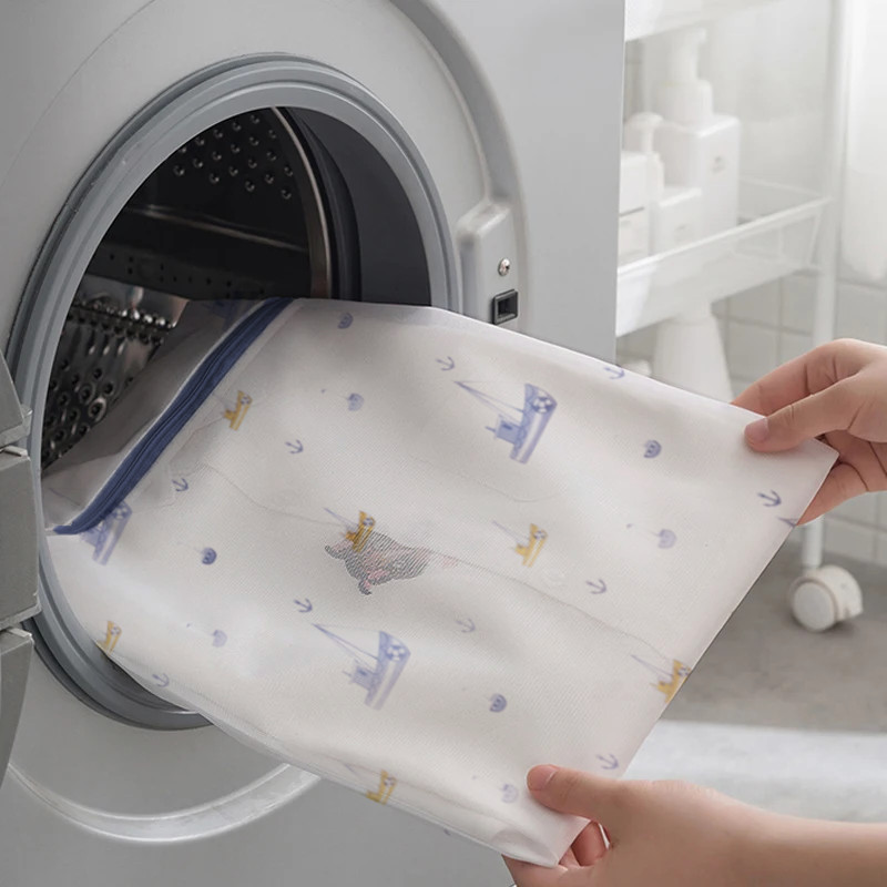 Fine Mesh Laundry Protection Bags Clothes Bra Underwear Wash Pouch 洗衣袋 ...