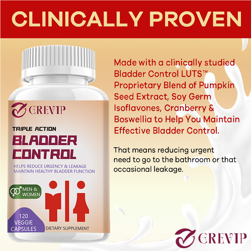 Bladder Control, Safe and Effective Bladder Support Supplement for Men ...