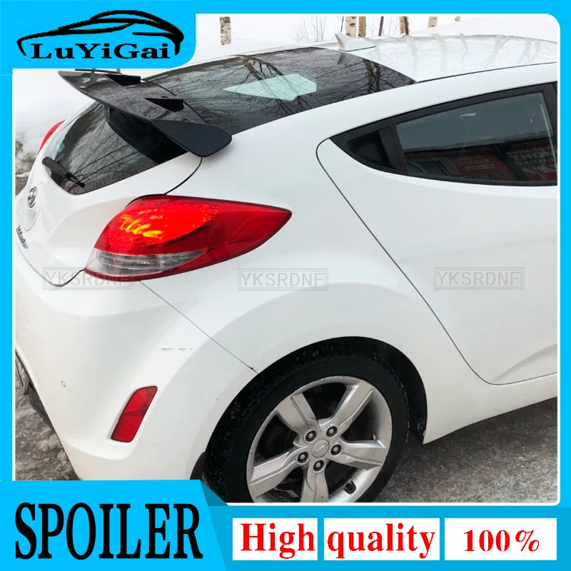 High Quality ABS Material For Hyundai Veloster 2012-2016 Spoiler Carbon ...