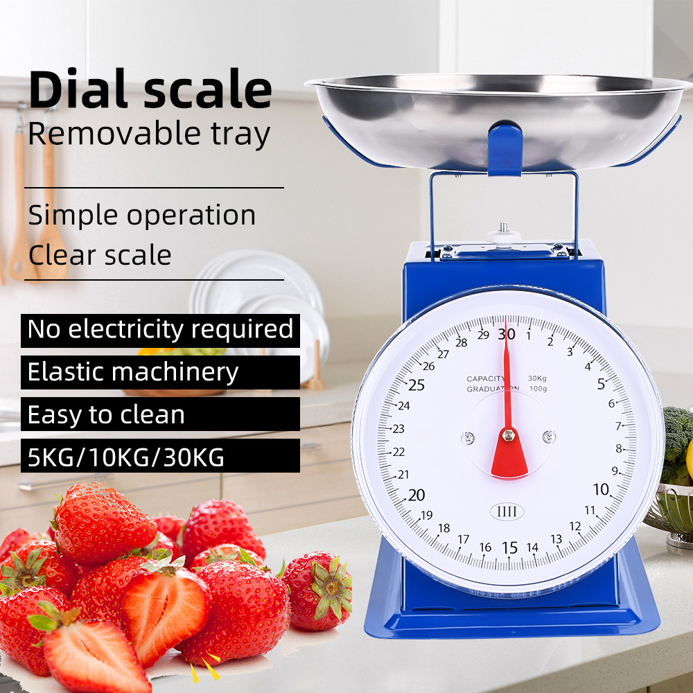10/30Kg Commercial Mechanical Scale Kitchen Spring Weight Scale ...
