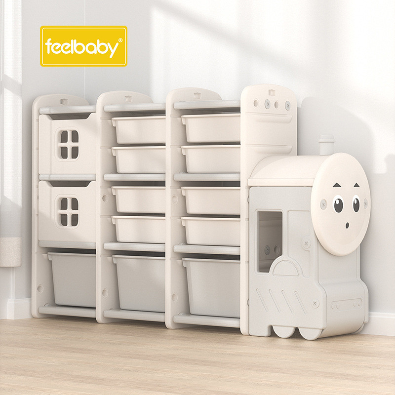 Feelbaby Children's Toy Storage Rack Organizer Rack Large-Capacity ...