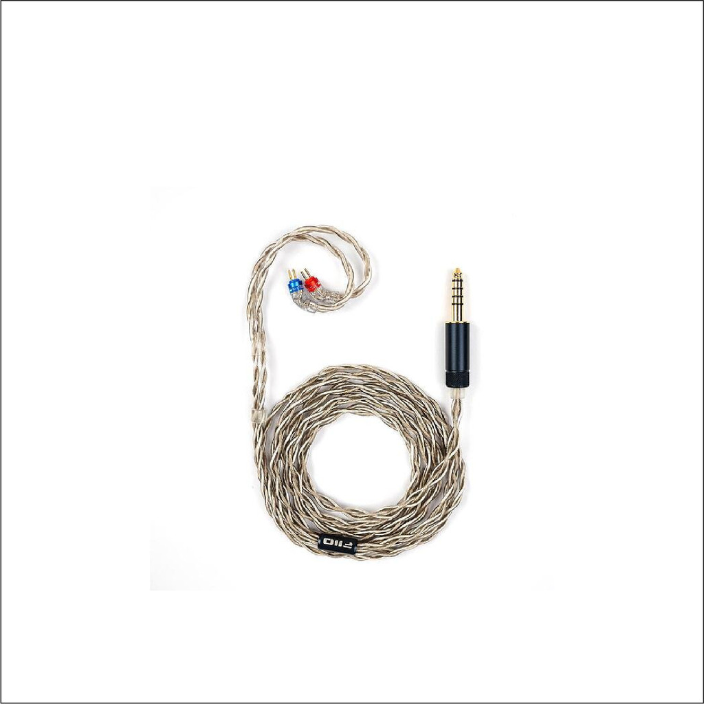 FiiO LS-4.4A, In-Ear Monitors Upgrade Cable: Silver-plated Copper Dual ...