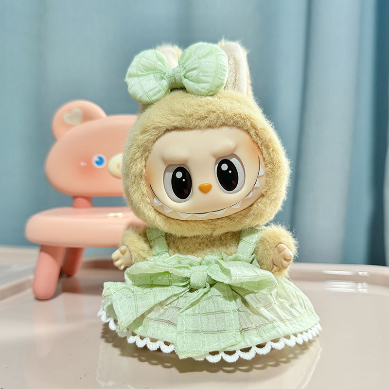 In stock, Labubu Sit Sit Party Collection V2 Plush Clothes, Shirts ...