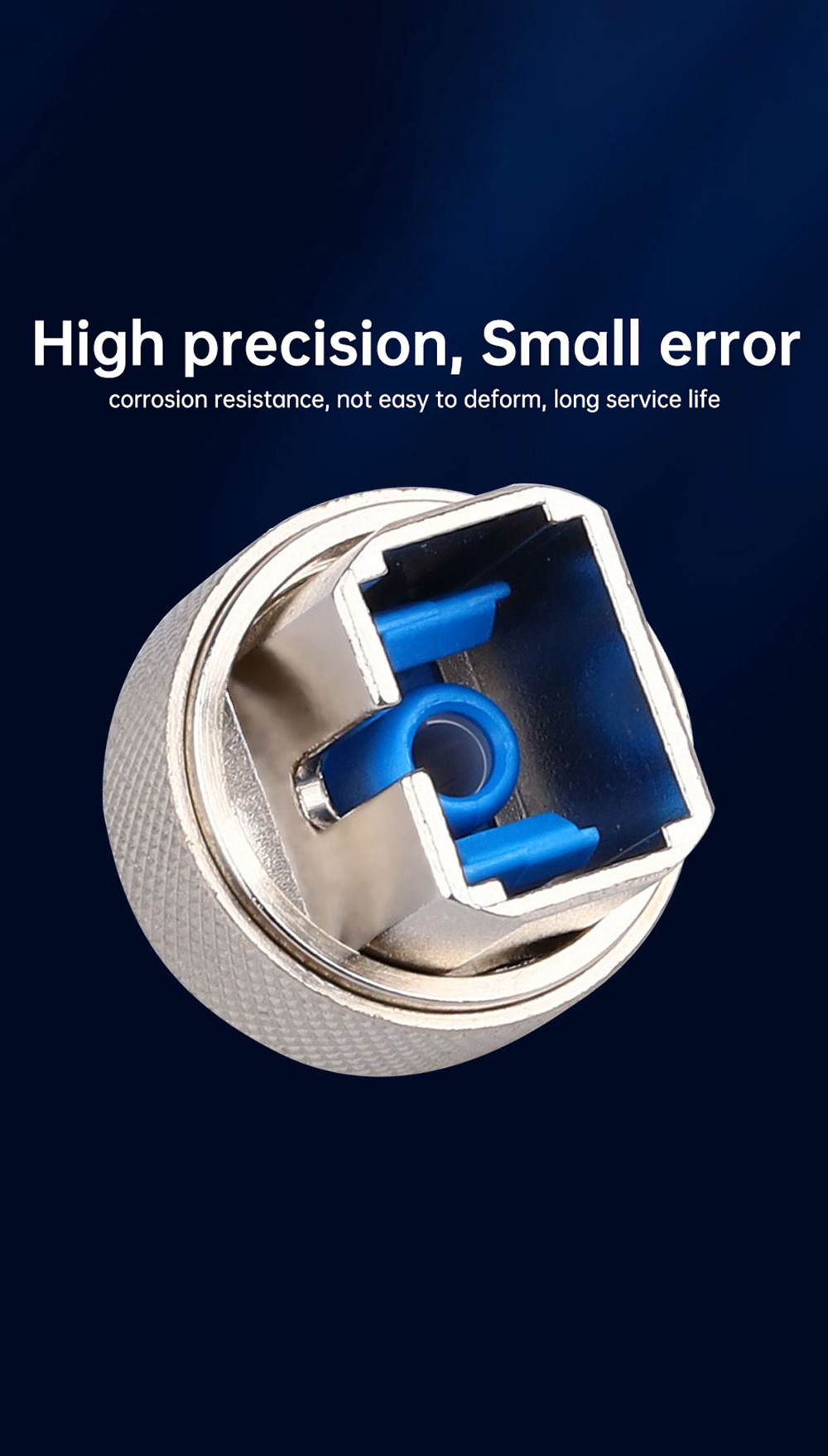 ZOERAX OTDR Fiber Optic Adapter SC Square Connector Optical Time Domain ...