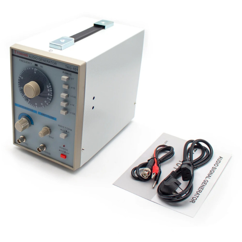 AC 100-240V TAG-101 Low Frequency Audio Signal Generator Signal Source ...