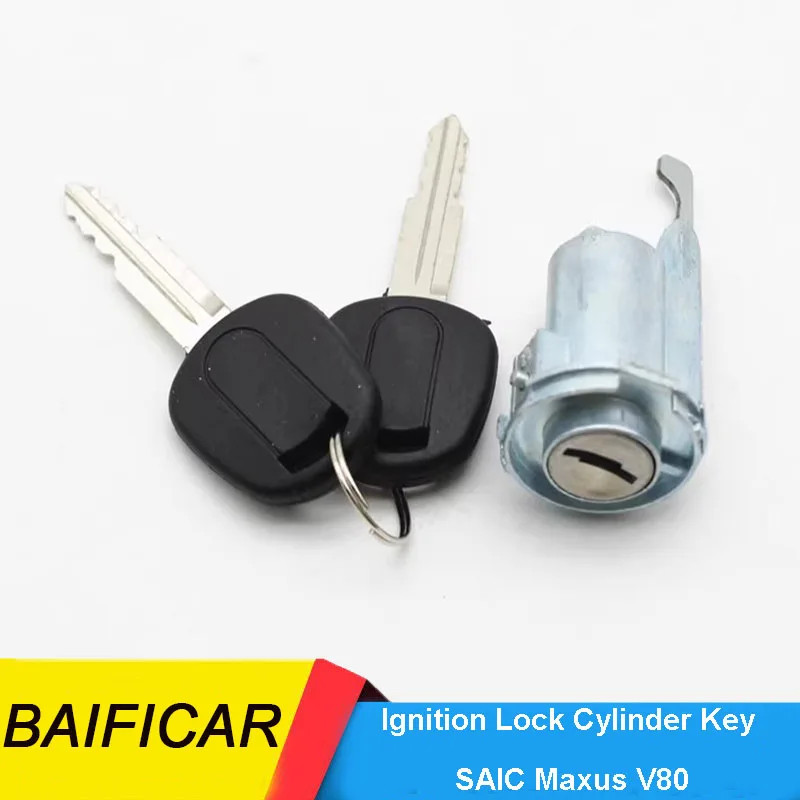 Baificar Brand New Ignition Lock Cylinder Key Without Chip For SAIC ...