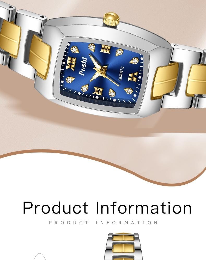 POSHI Women Watch Swiss brand new automatic Watch for women Waterproof ...