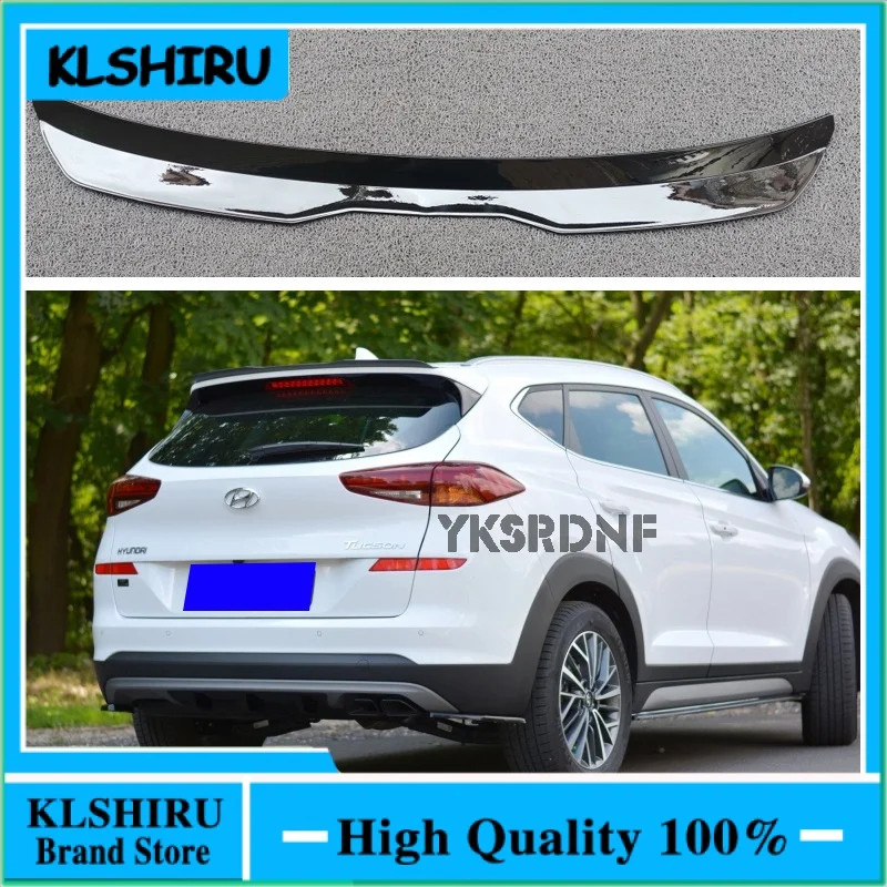 Rear Roof Lip Spoiler For Hyundai Tucson TL Facelift 2019 Hatchback Spoiler ABS Plastic Gloosy ...