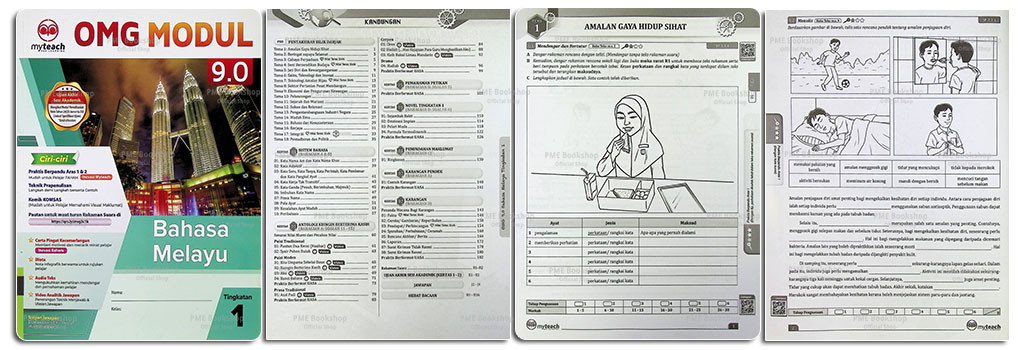 【PME Bookshop】 (2025 SMK/ SMJK Buku Sekolah) Myteach: OMG Modul 9.0 KSSM Tingkatan 1, 2, 3, 4, 5 ...