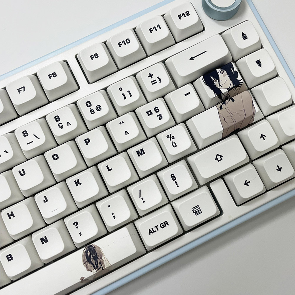 Reze Keycaps Cherry Profile PBT Dye Sublimation Chainsaw Man Keycaps ...
