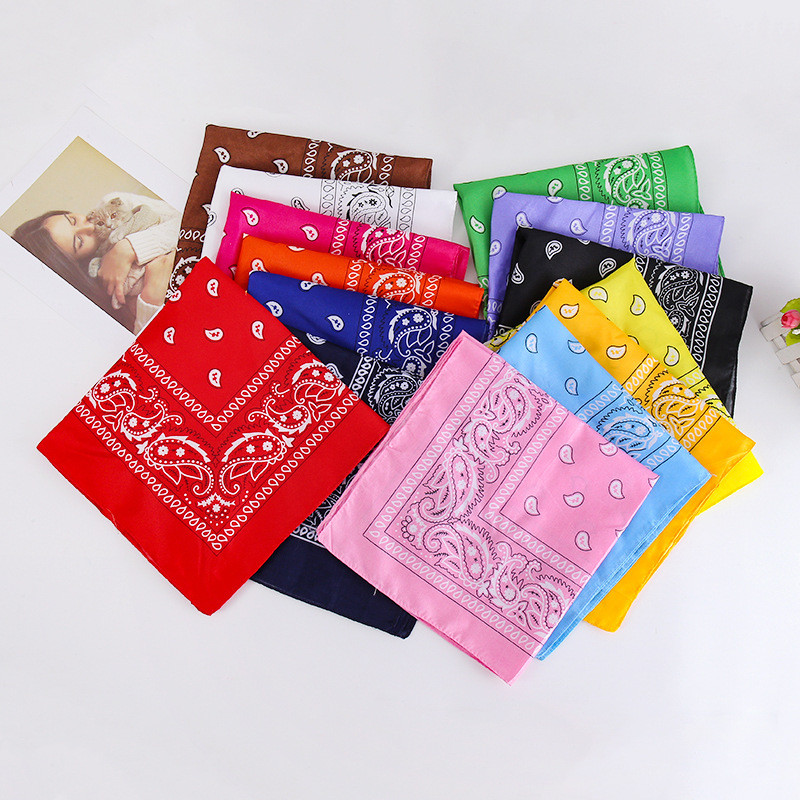 STYLE STAPLE 💥 55x55cm Hip Hop Square Scarf Bandana Style Turban ...
