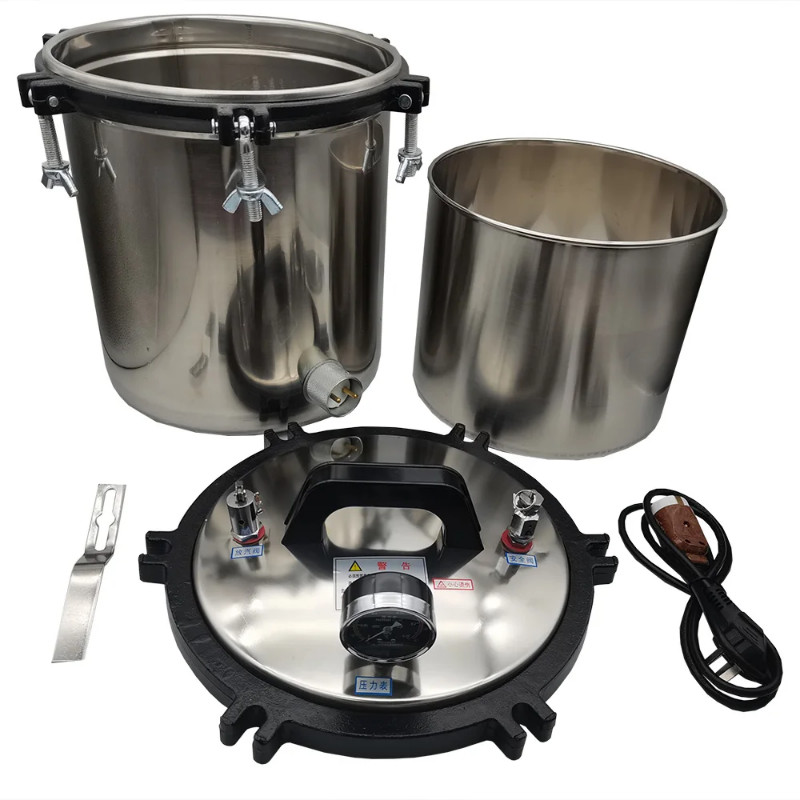 Portable Stainless Steel Autoclaves 18/24L Laboratory Dental Autoclave ...